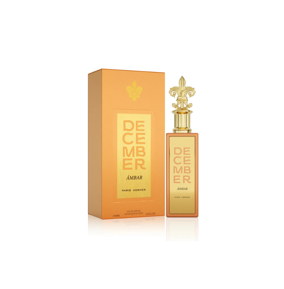 Paris Corner December Ambar Eau De Parfum 85ml For Man & Woman | Paris ...