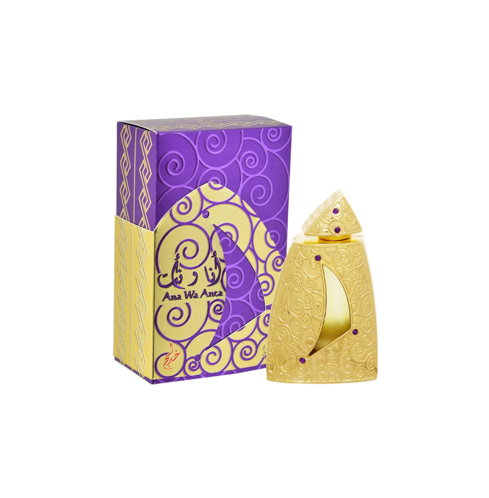 Khadlaj Ana Wa Anta Concentrated Perfume Oil (Attar) 20ml For Men ...
