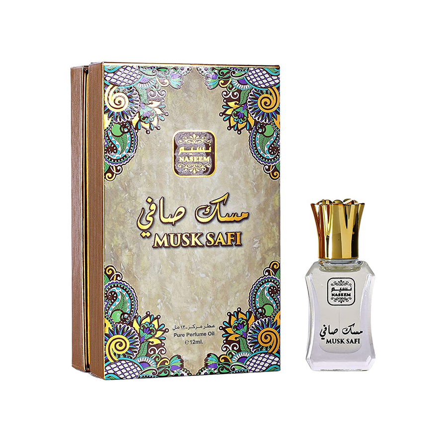 Naseem Musk Safi Attar (Concentrated Perfume Oil) For Men & Women 12 ml ...