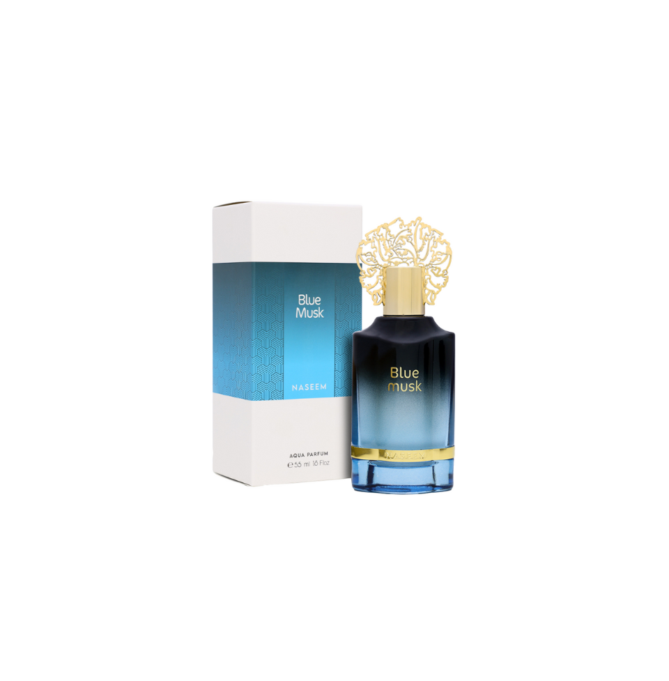 Naseem Blue Musk Aqua Parfum (Alcohol Free) 55ml For Men & Women | Naseem