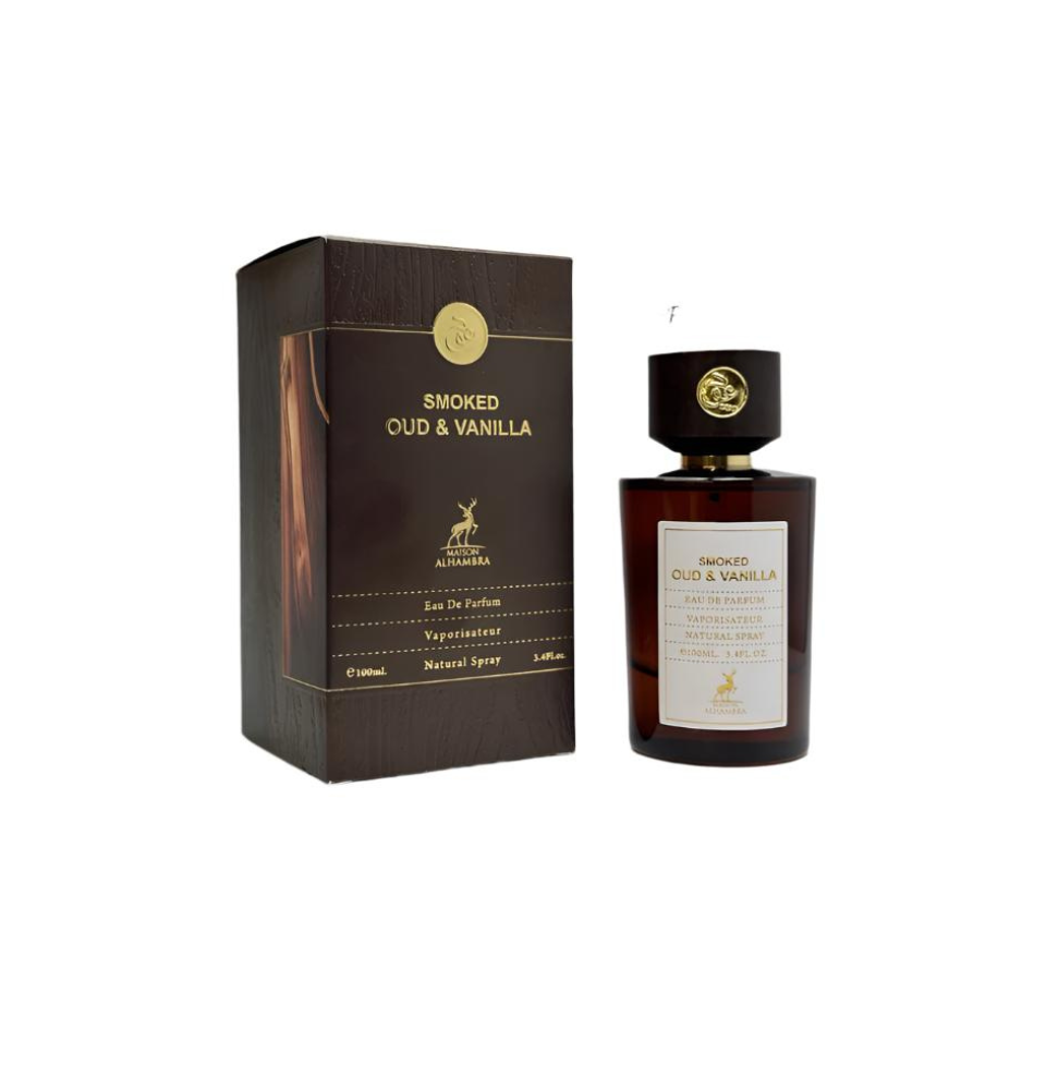 Decant/Sample Of Maison Alhambra Smoked Oud & Vanilla Eau De Parfum 10