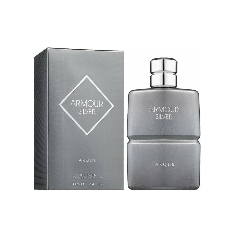 Arqus Armour Silver Eau De Parfum 100ml For Men | Arqus