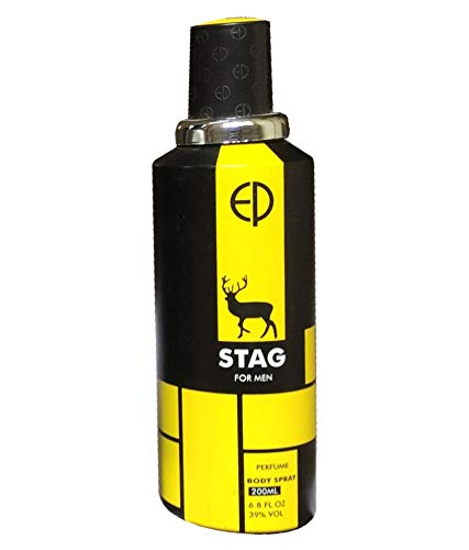 Estiara Stag Yellow Deodorant Spray 200ml For Men – Perfume Palace