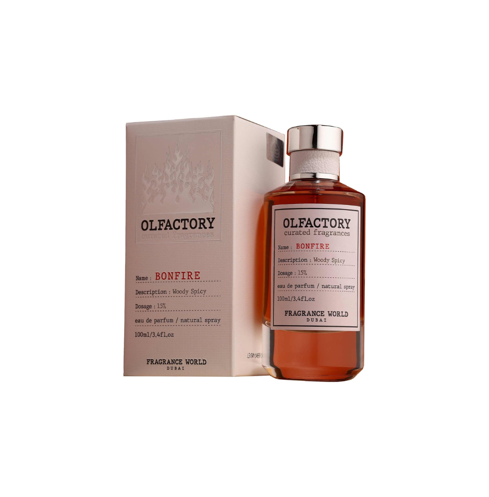 Fragrance World Olfactory Bonfire Eau de Parfum 100ml For Men & Women ...