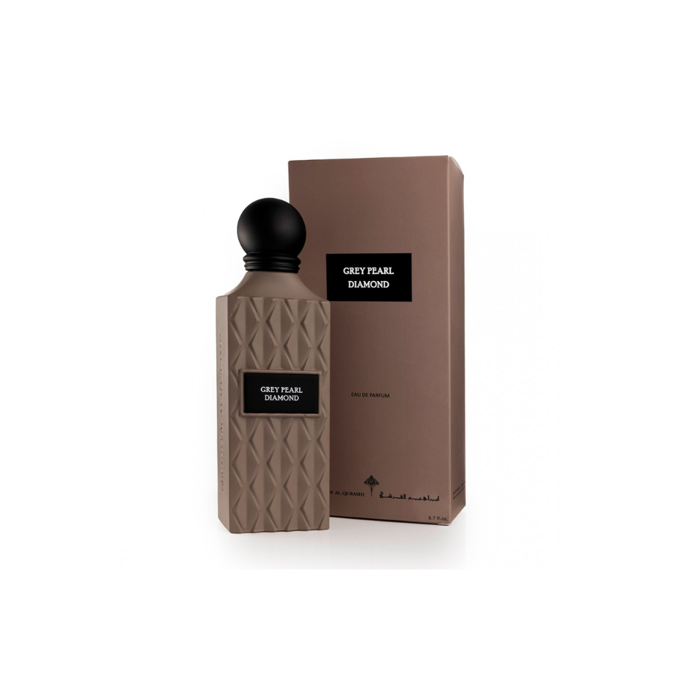 Ibraheem Al Qurashi Grey Pearl Diamond Eau De Parfum 200ml For Men & W