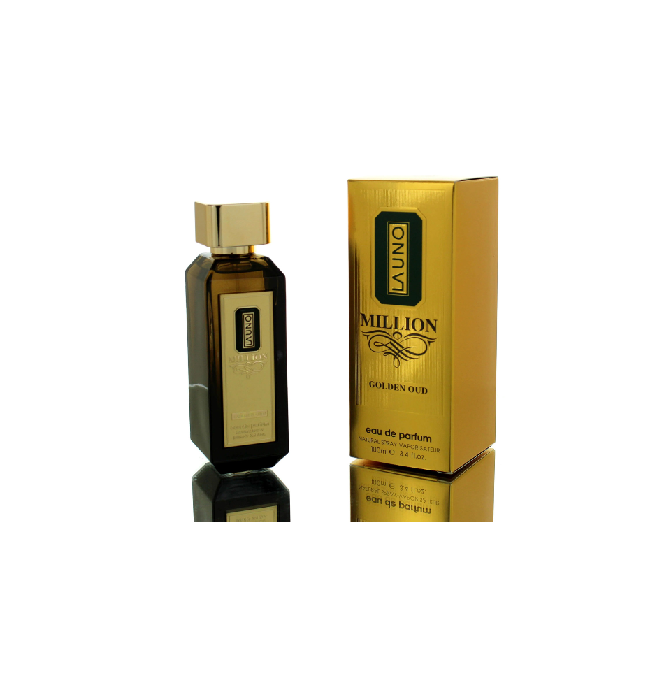 Fragrance World Launo Million Golden Oud Eau De Parfum 100ml For Men ...